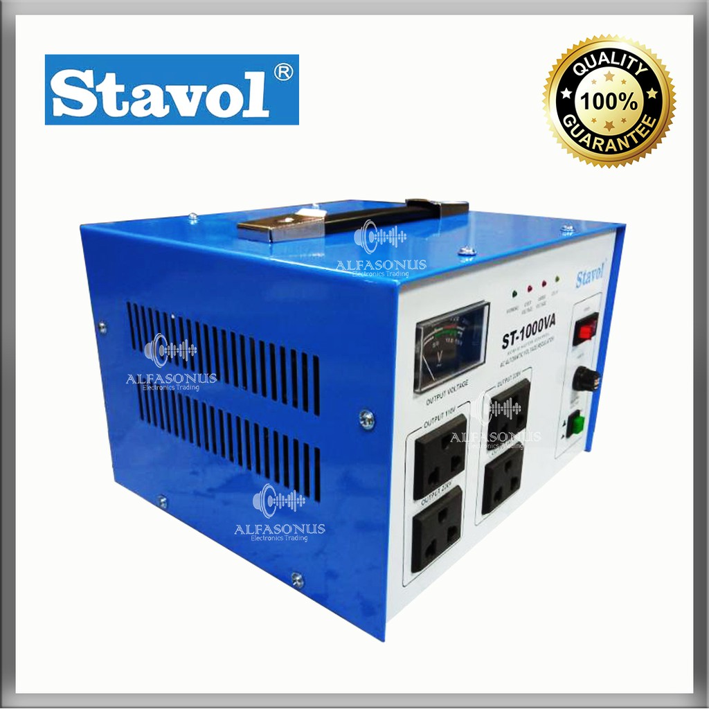 Stavol 1000W AVR ST-1000VA / SVC-1000VA Automatic Voltage Regulator 100 ...