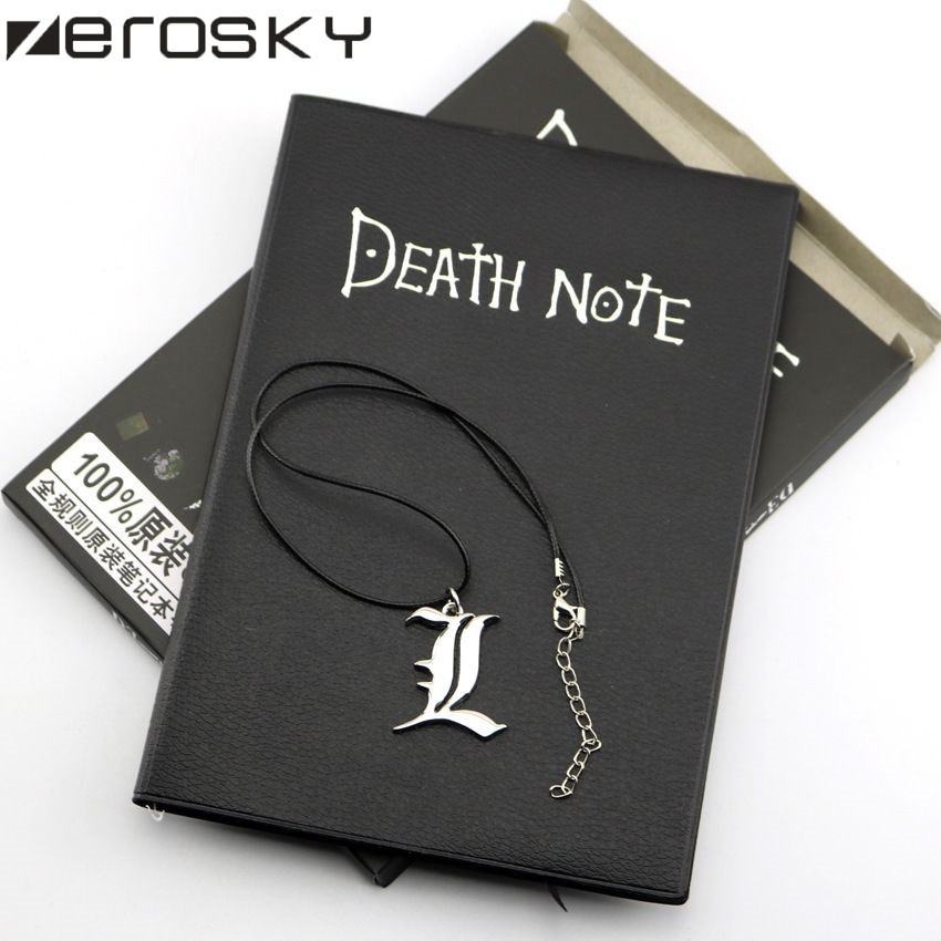 ZEROSKY Notebook+Necklace Anime Theme Book Death Note | Shopee Philippines
