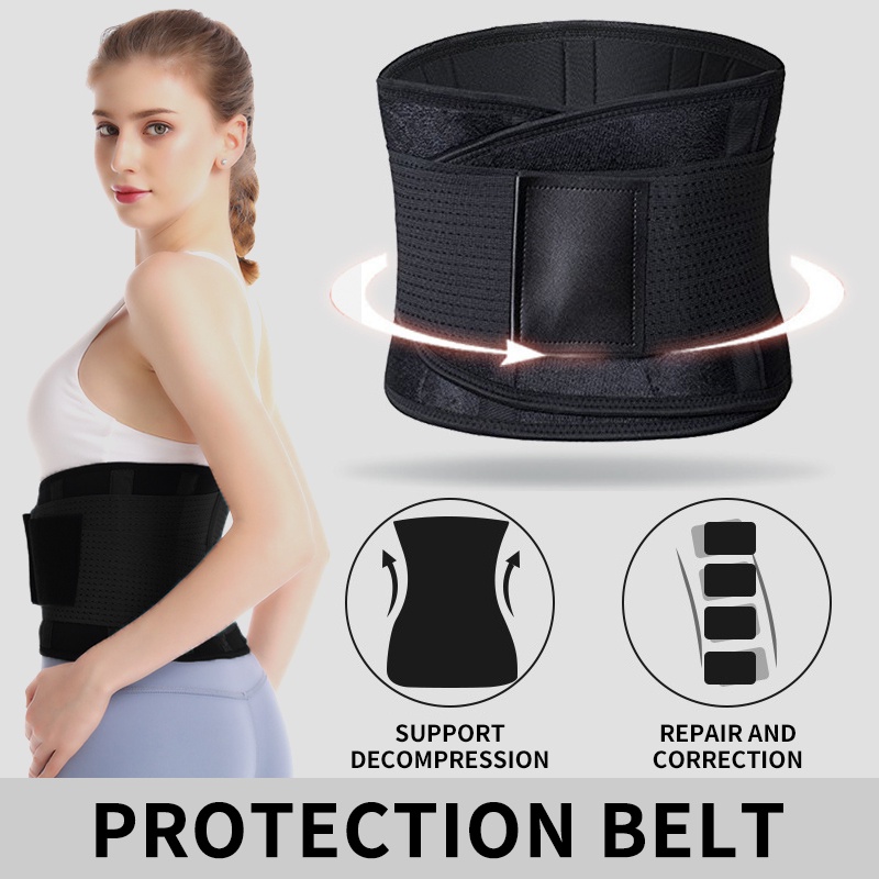 Waist Trainer Body Shaper Belt Exercise Workout Gym Waist Trimmer ...
