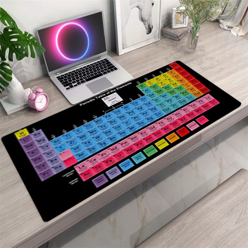 Periodic Table Of Elements Mouse Pad Gaming Keyboard Mouse Mats Office ...