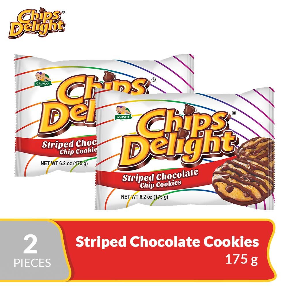 Chips Delight Striped Chocolate 175g (2 Pieces) | Shopee Philippines