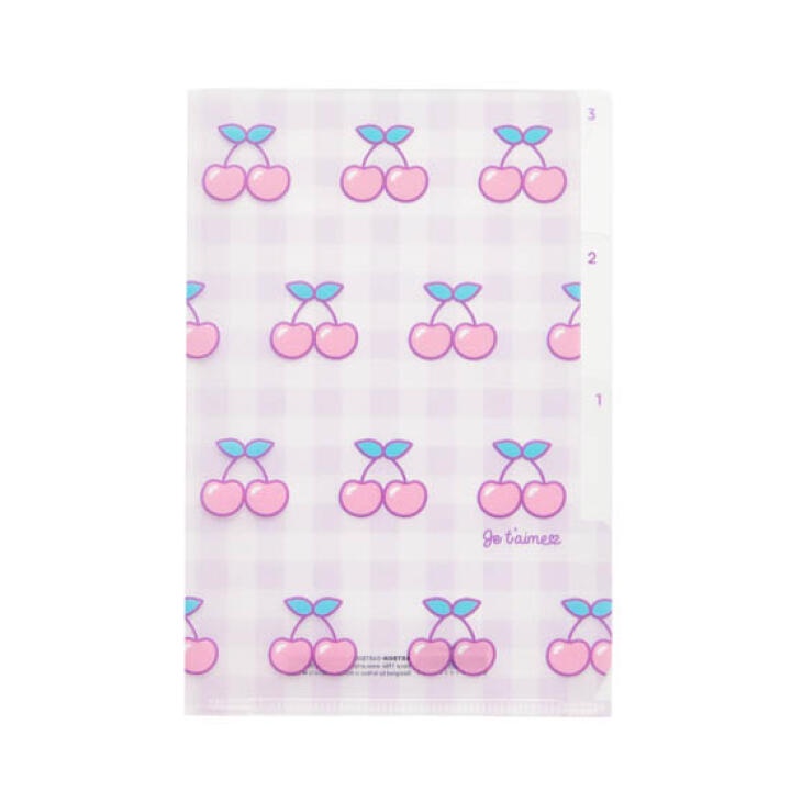 ARTBOX From Korea File Folder Holder Cherry Mini 3 Pockets | Shopee ...