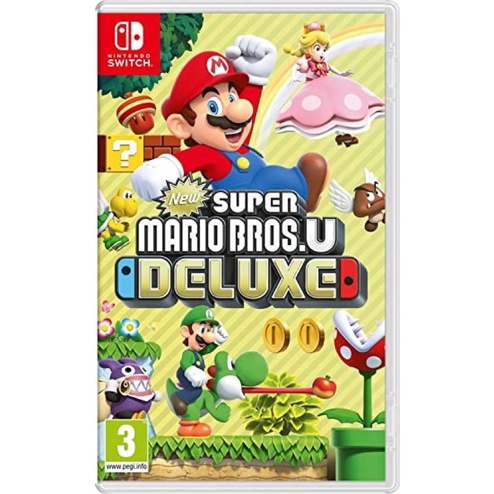 Nintendo switch game disc: Super Mario Bros. U DELUXE - new seal ...
