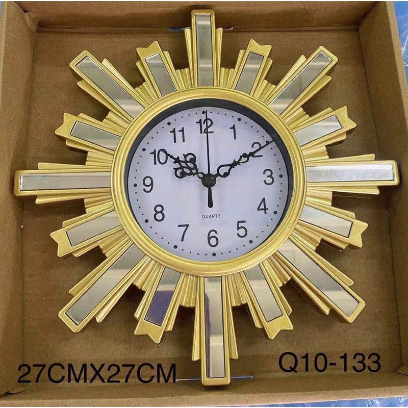 European style retro clock living room wall clock | Shopee Philippines