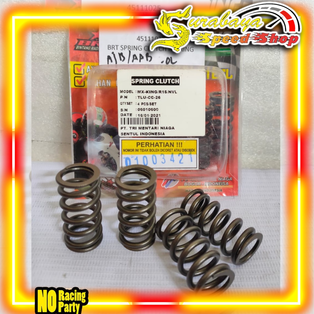 Brt Spring Clutch Per Motorcycle Clutch MX King R15 V2 Vixion New ...