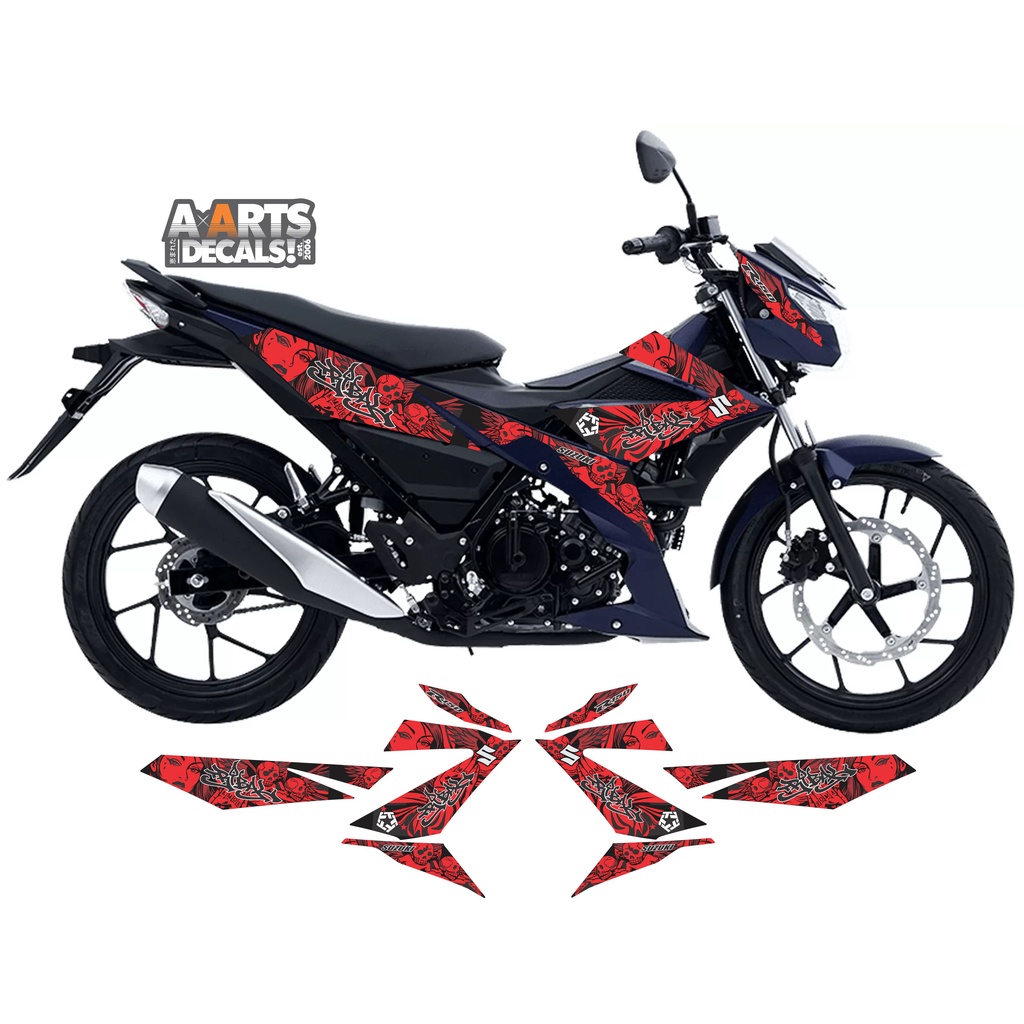 Raider FI 150 Tribal Sticker Decals | Shopee Philippines