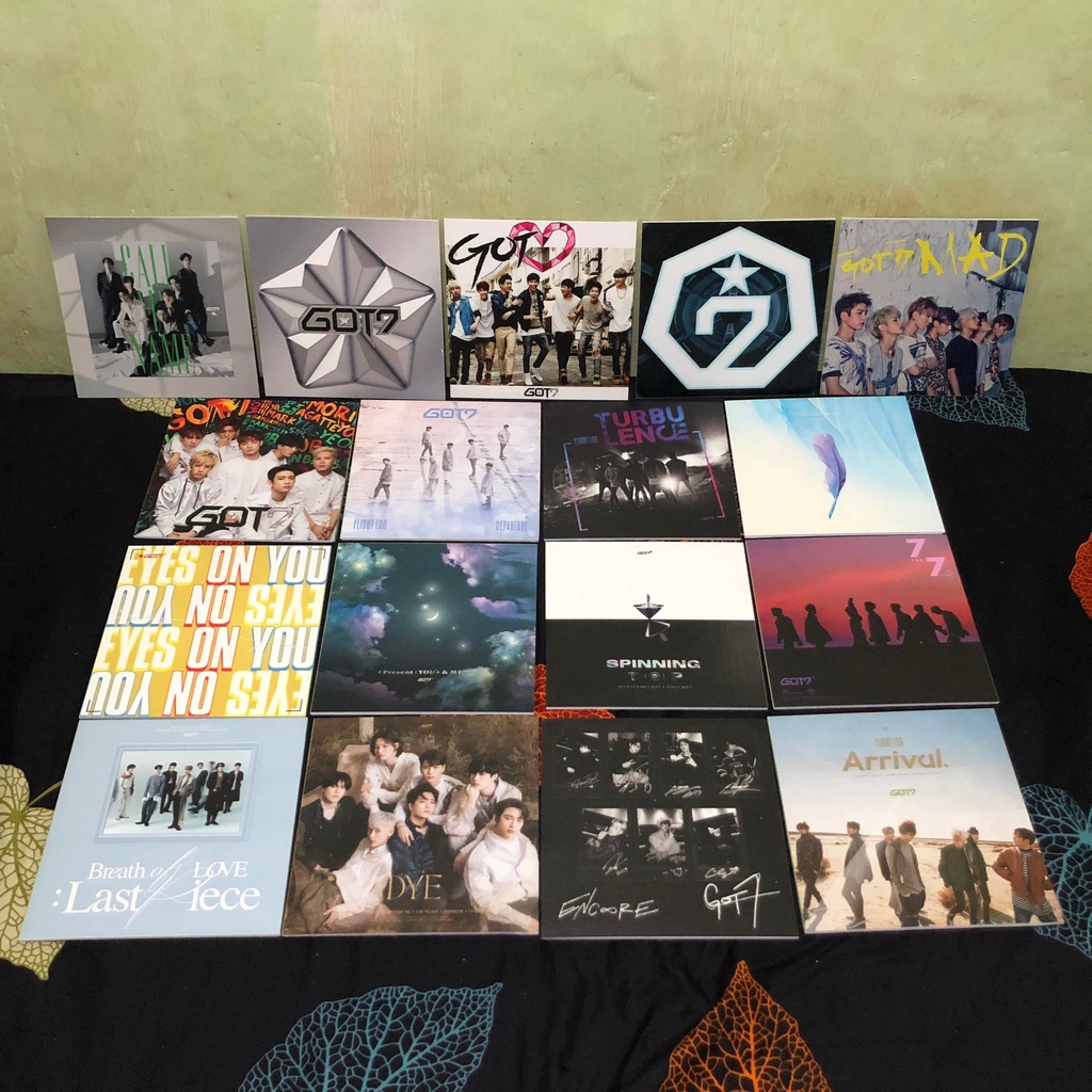 GOT7 Digital/Mini/Album Covers [Vinyl-Style UV Print on Sintra Board ...