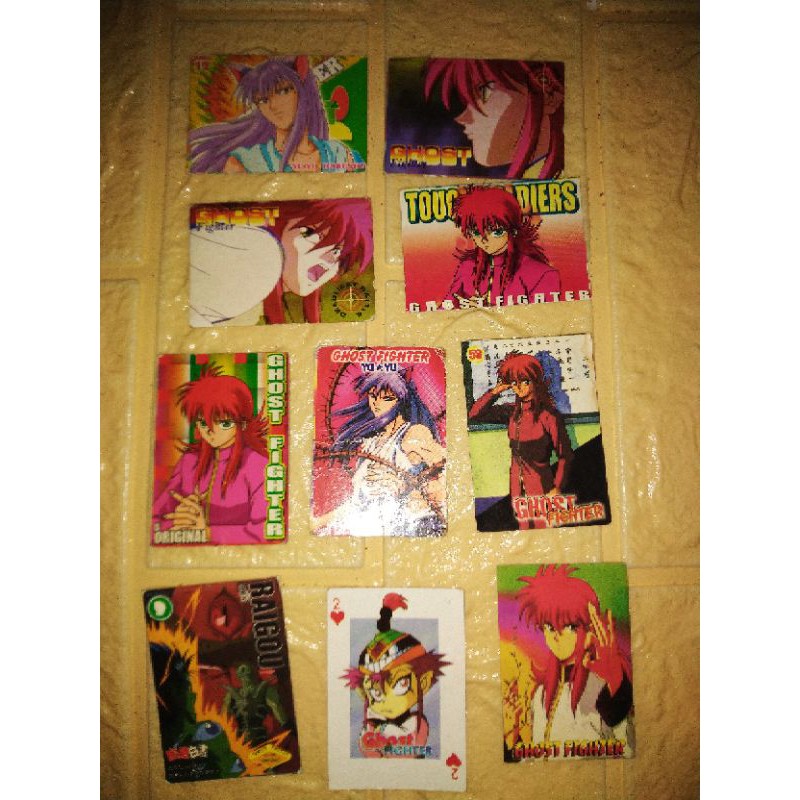 Vintage Ghost Fighter Teks Cards | Shopee Philippines