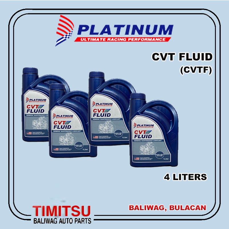 CVT FLUID CVTF CONTINUOUS VARIABLE TRANSMISSION FLUID PLATINUM BUNDLE ...