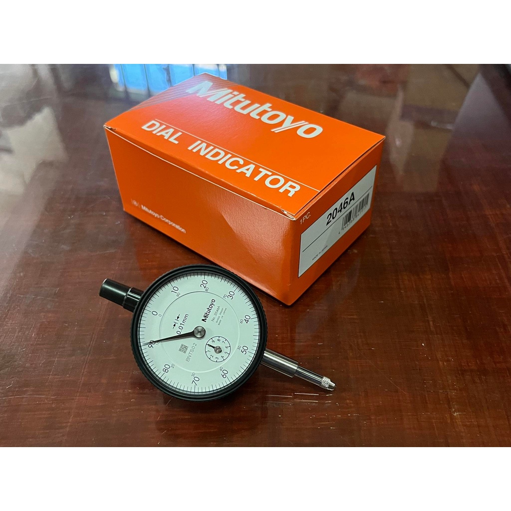 Mitutoyo Dial Indicator ( Model: 2046A ) Range: 10mm | Shopee Philippines