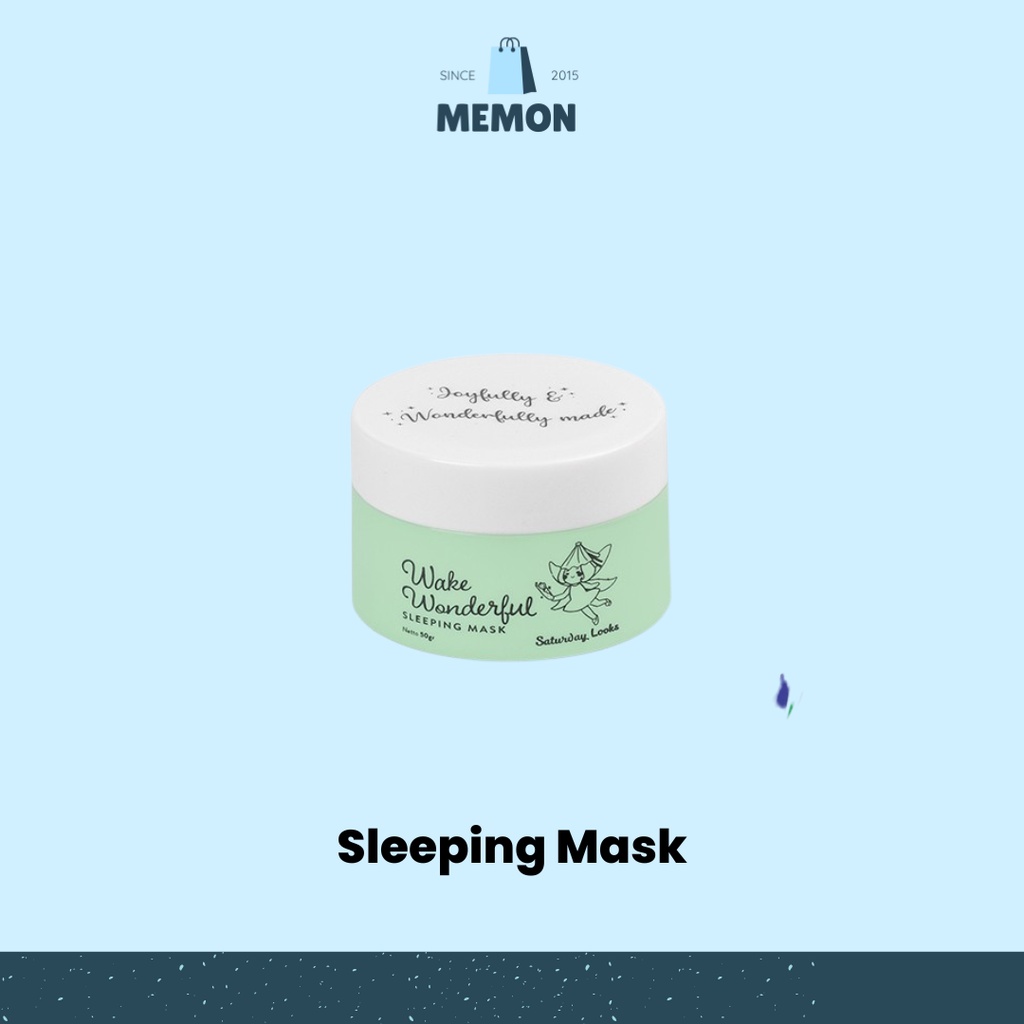 Saturday Looks Wake Wonderful Sleeping Mask | Shopee Philippines