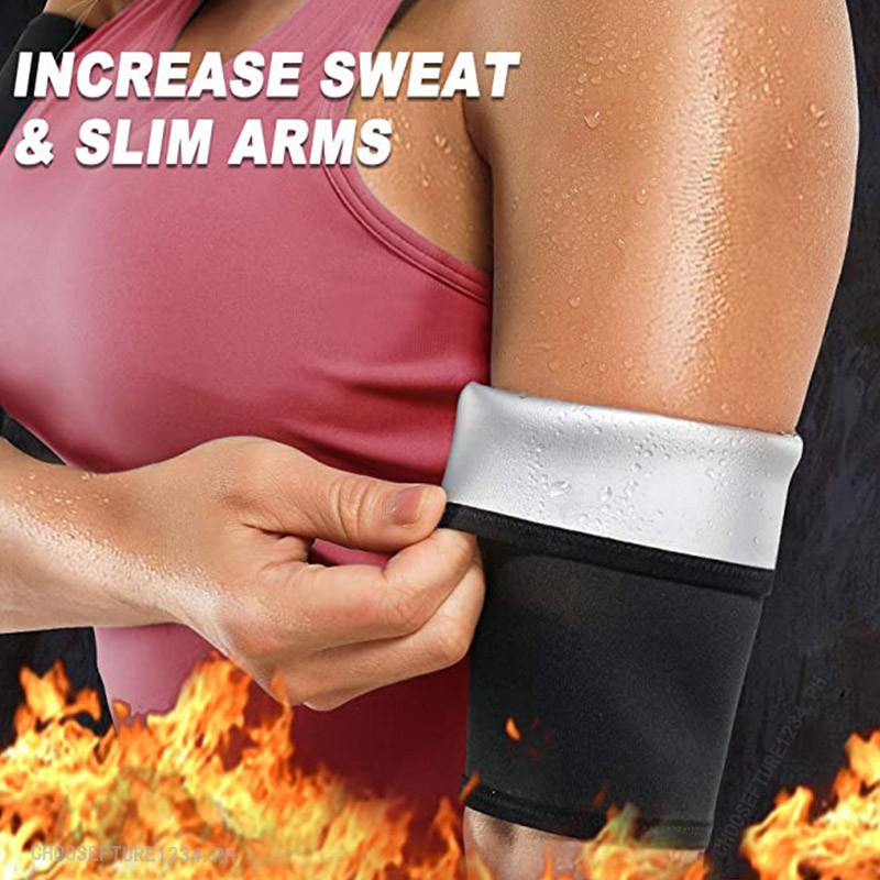 2pcs Sauna Arm Trimmer Sweat Arm Belt Ladies Body Sculpting Arm Cover ...