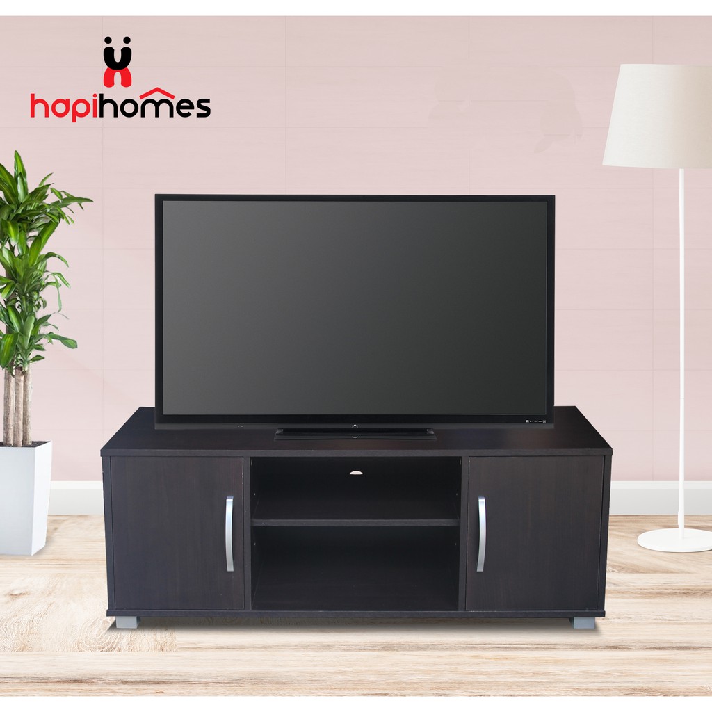 Hapihomes Warren TV Rack (120cm (L) X 39.5 cm (W) X 45 cm (H) | Shopee ...