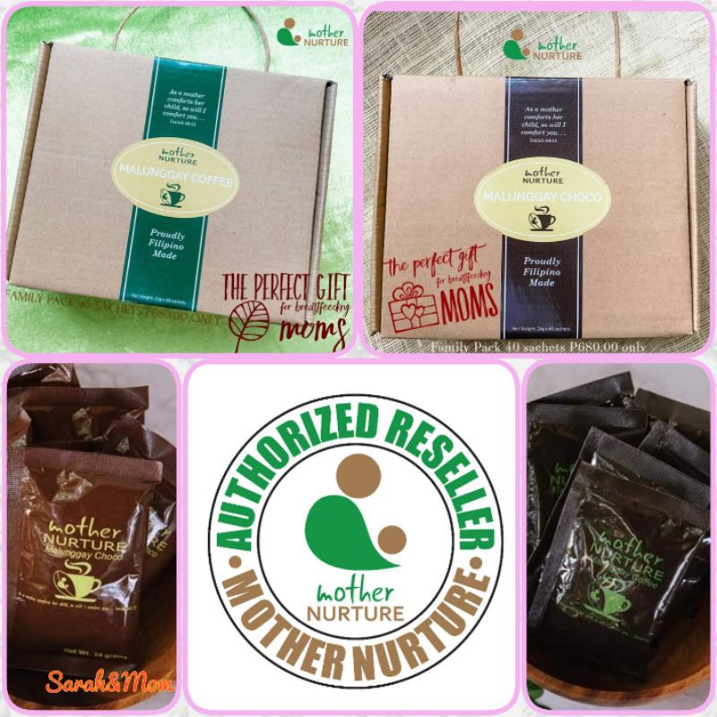 Mother Nurture Family Pack Choco or Coffee / Malunggay Choco Coffee ...