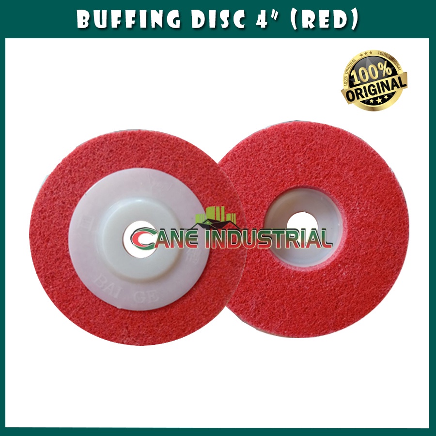 Buffing Disc Red /10Pcs | Shopee Philippines