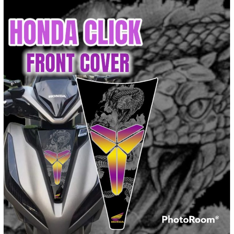 HONDA CLICK FRONT STICKER/HONDA CLICK V2/V3 FRONT COVER/FRONT DECALS ...