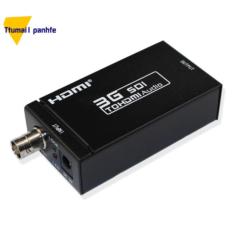 3G SDI to HDMI Converter BNC Coax 1080P Monitor HDTV Audio Video ...