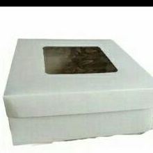 Cake Box 12x12x4 white ( sold per 100's) | Shopee Philippines