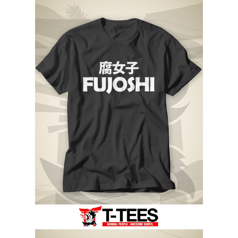 Anime T-shirt - Fujoshi Otaku Shirt - Acid Grey | Shopee Philippines