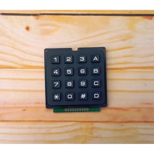 Stamp Keyboard 4x4 Matrix Keypad Module Key Switch Push Button Arduino