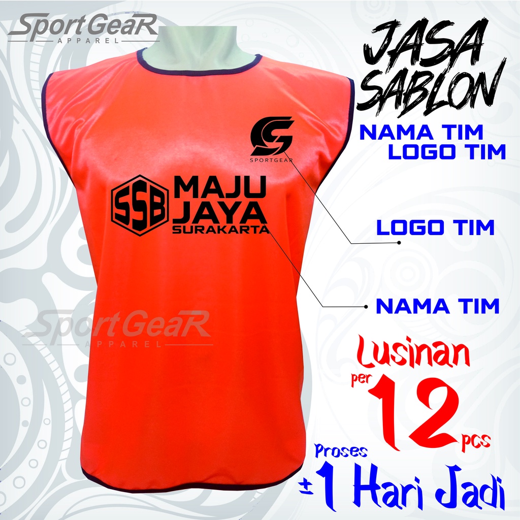 Futsal Football TEAM LOGO NAME Screen Printing SERVICES | Shopee ...