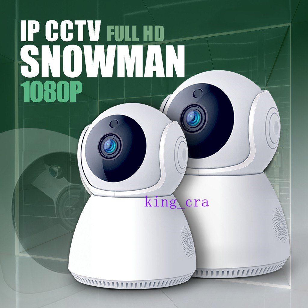 V380 Pro Snowman CCTV Wireless Wifi Night Vision Wifi Camera IP Camera ...
