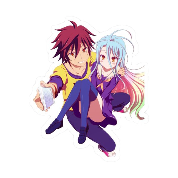 Anime Stickers / No Game No Life Sticker Collection / Laminated Vinyl ...