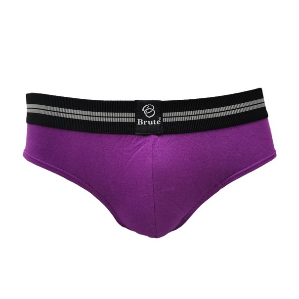 Brute Premium Modal Hipster Briefs - Wood Violet (Single) | Shopee ...