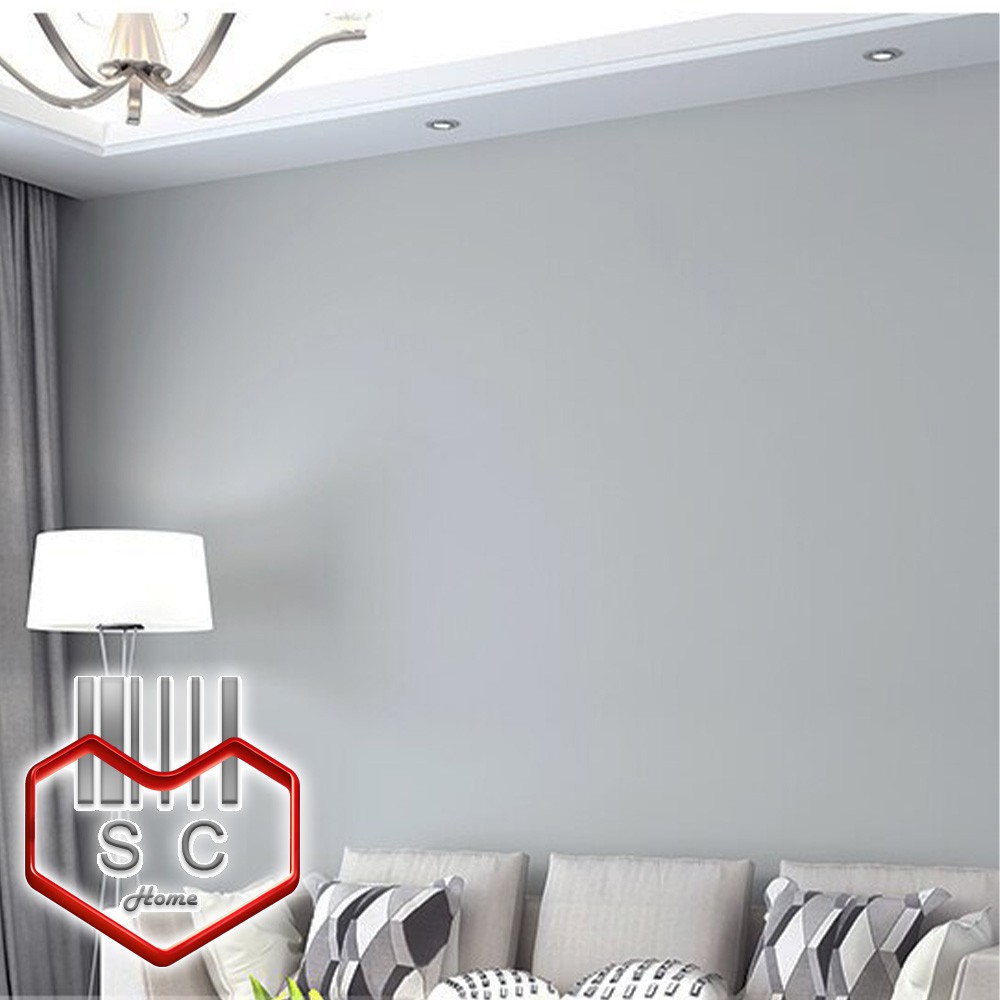 Wall Sticker Solid Grey 45cmX10m approx Self Adhesive 3D Gray ...