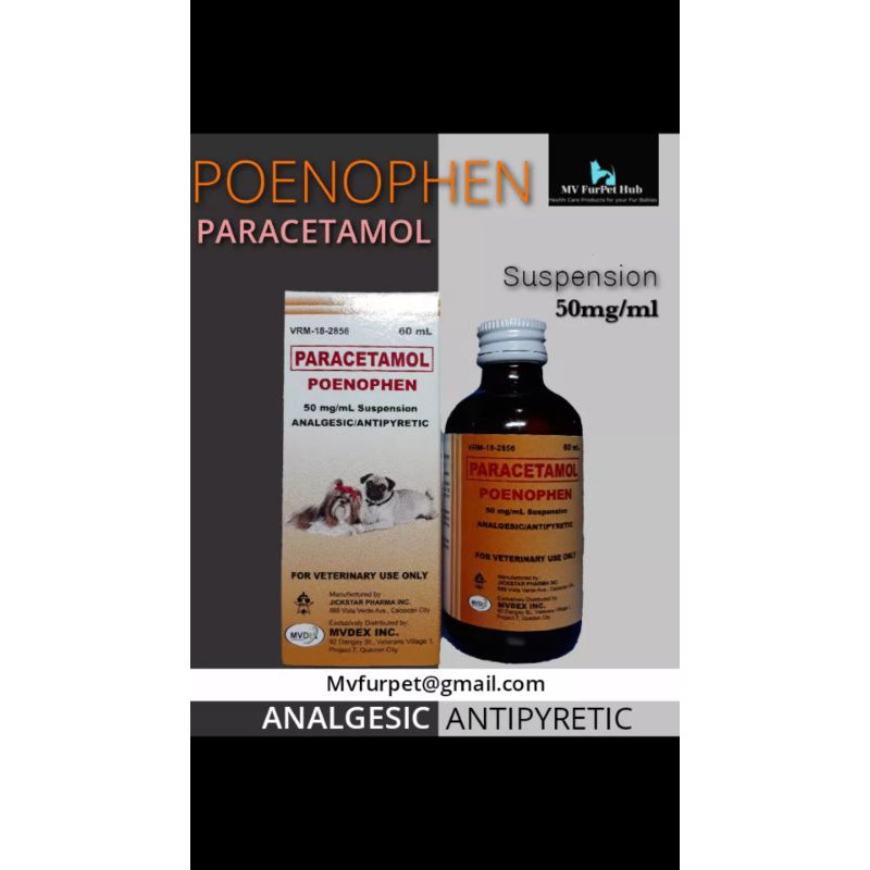 Poenophen, 60ml Suspension (12.12 Sale! Buy 12+1FREE!) | Shopee Philippines
