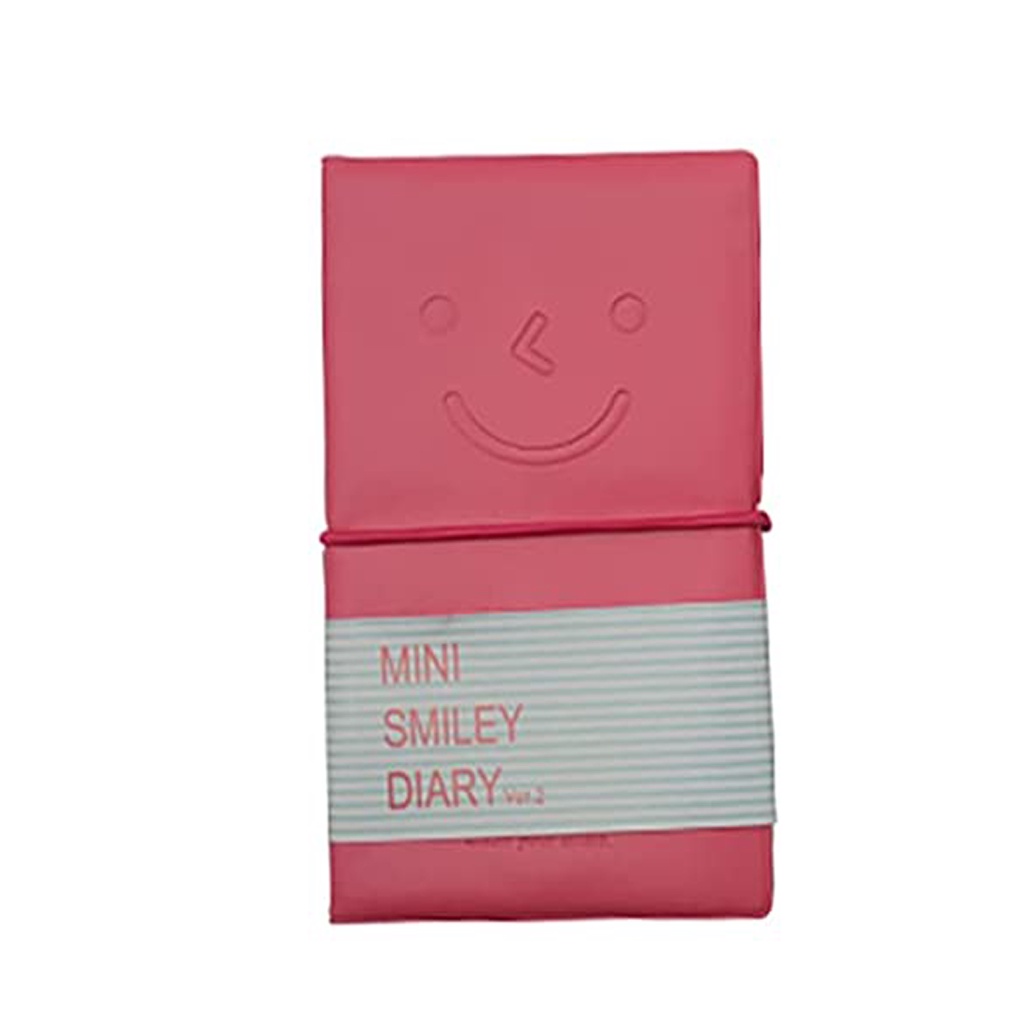 96 Sheets Mini Pocket Smiley Diary Notebooks Memo Note Book 5.2x3.2 ...