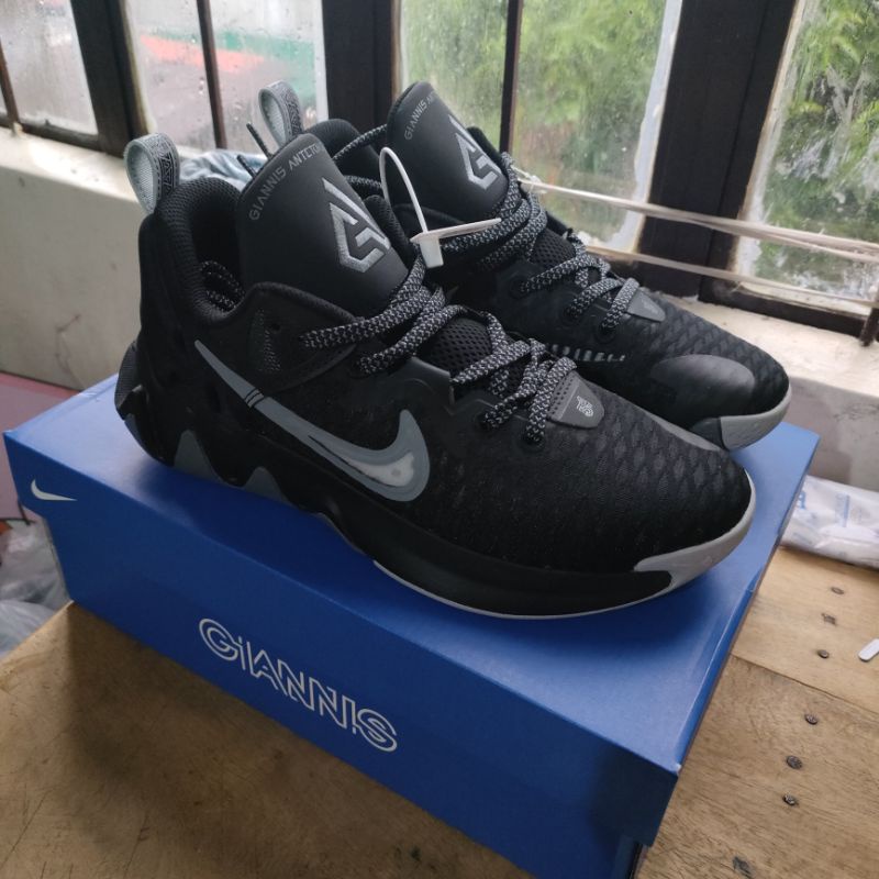 Giannis Immortality Black Grey ( OEM ) | Shopee Philippines