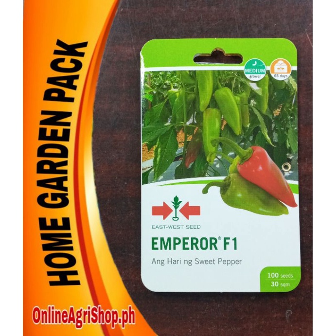 EMPEROR F1 HYBRID SWEET PEPPER SEEDS ATSAL 100 SEEDS (EAST WEST SEEDS ...