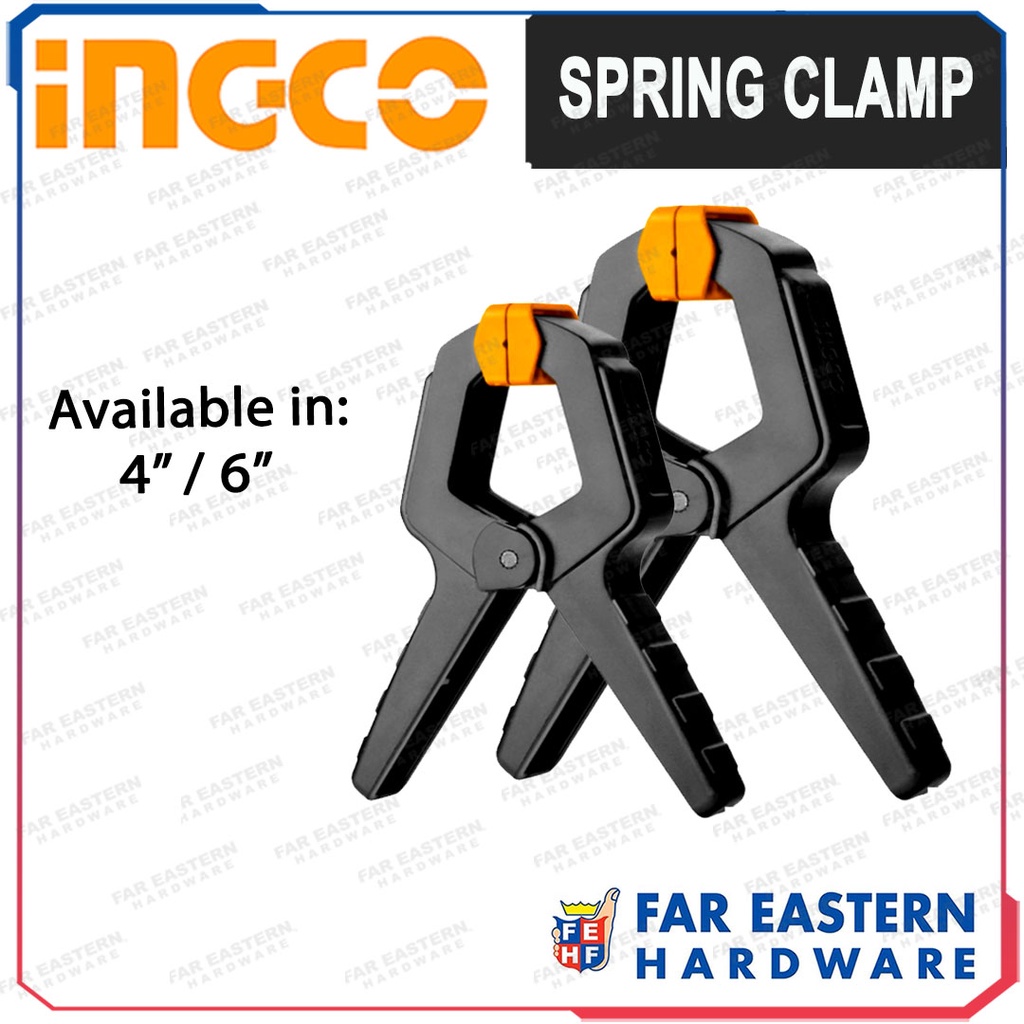 INGCO Spring Clamp 4" | 6" INHT | Shopee Philippines