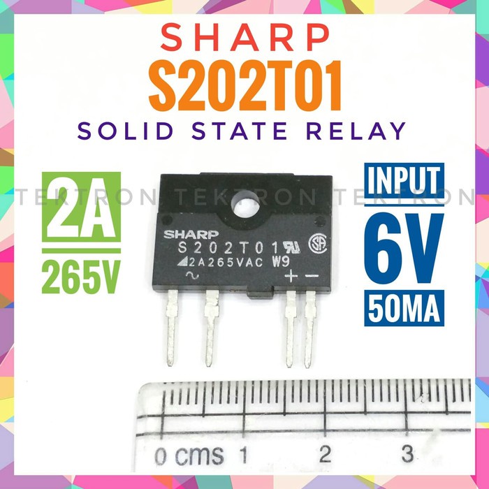 Sharp SSR S202T01 solid state relay 2A 260VAC | Shopee Philippines