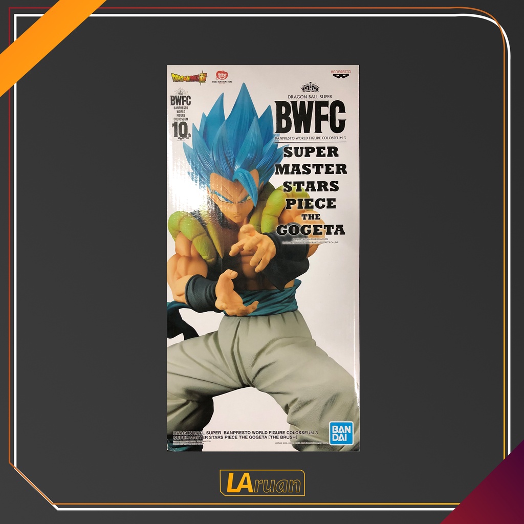 Banpresto BWFC 3 Super Master Stars Piece Dragon Ball Super - Super Saiyan God Gogeta The Brush ...