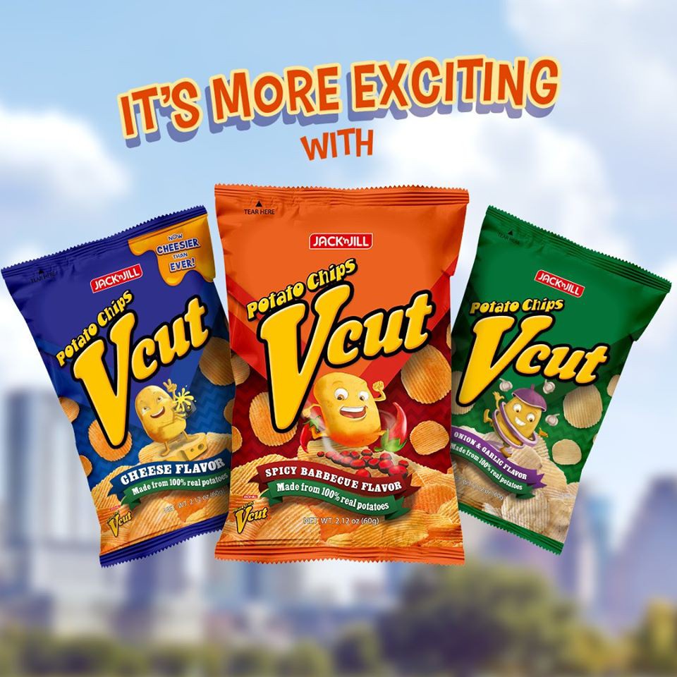 Vcut Spicy Barbecue Party Pack (155g) | Shopee Philippines