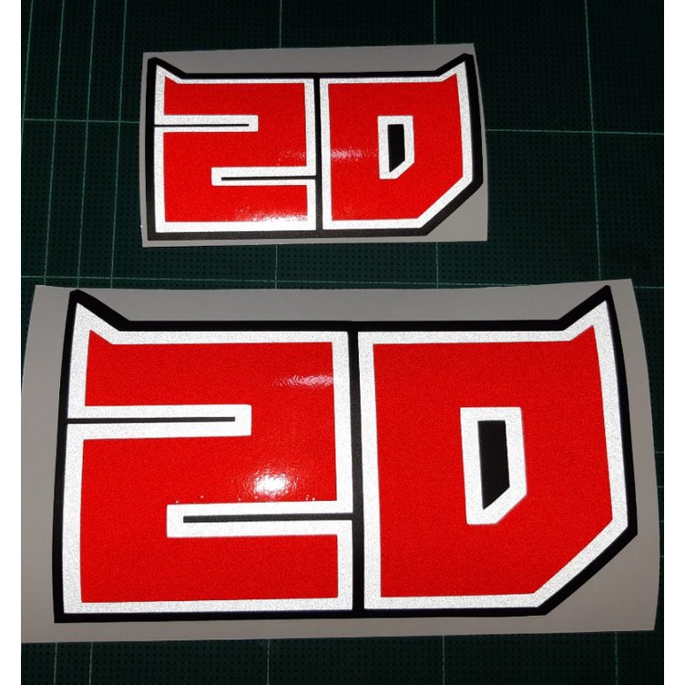 Sticker Number 20 20 Reflective Assembly Cutting | Shopee Philippines