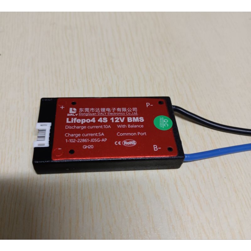 BMS Lifepo4 4S 12V 10A~50A DALY BMS for lifepo4 32650 3.2v nominal Wide Application. | Shopee ...