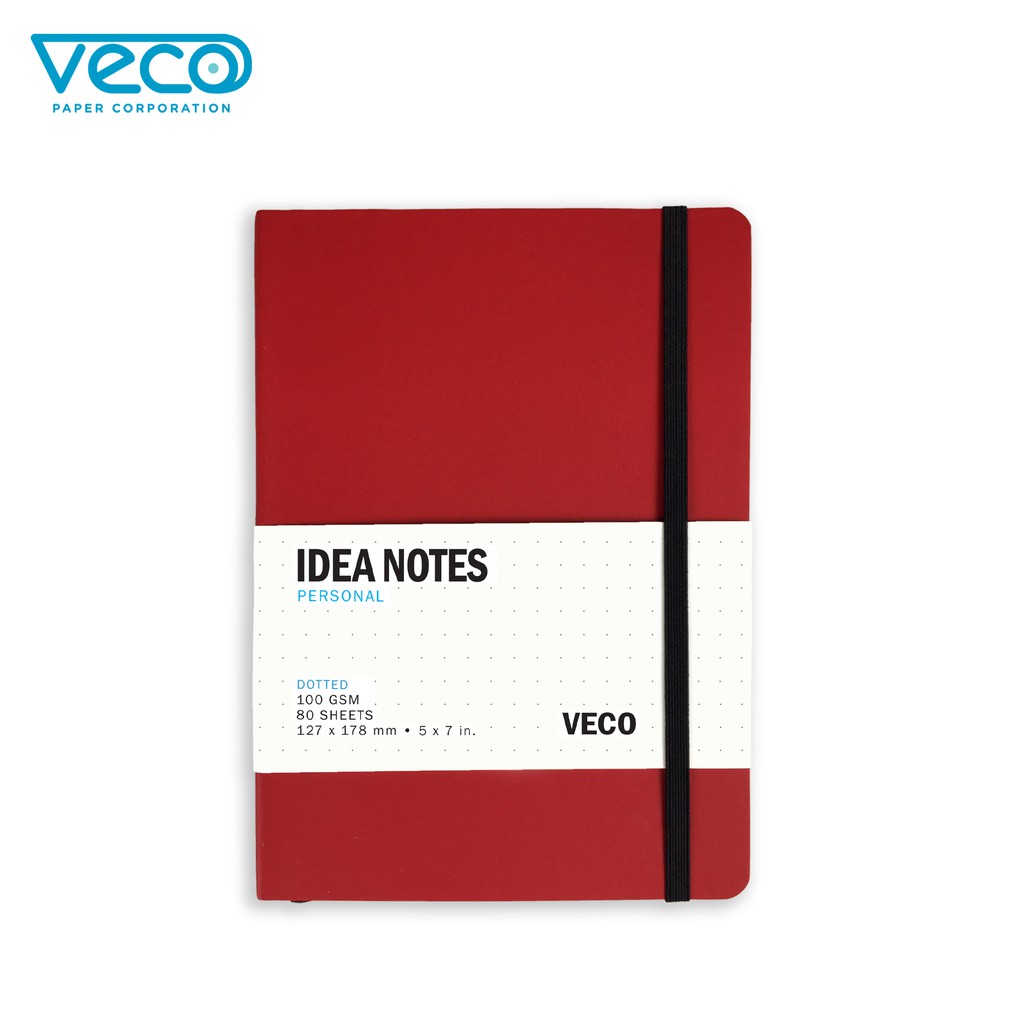 Veco Paper Idea Notes Dotted Personal Size 5inx7in (1pc) | Shopee ...