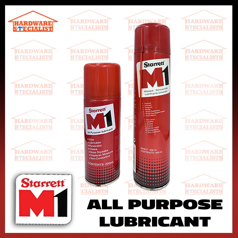 Starrett M1 All Purpose Lubricant 200mL or 400mL | Shopee Philippines