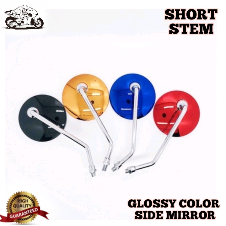 HONDA XRM 110 125 - Motorcycle Rear View Side Mirror Short Stem ...