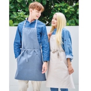 CARRIT Premium Chef Apron Capron Capron Washing Blue+Ivory | Shopee ...