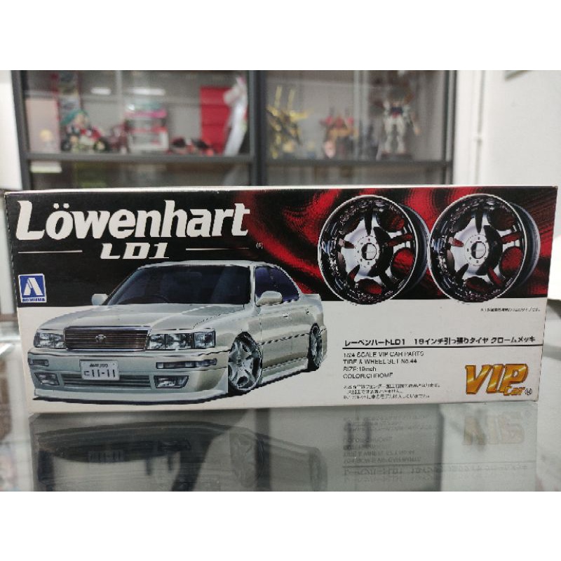 1/24 Aoshima Lowenhard LD1 19 inch VIP wheels Modelkit | Shopee Philippines