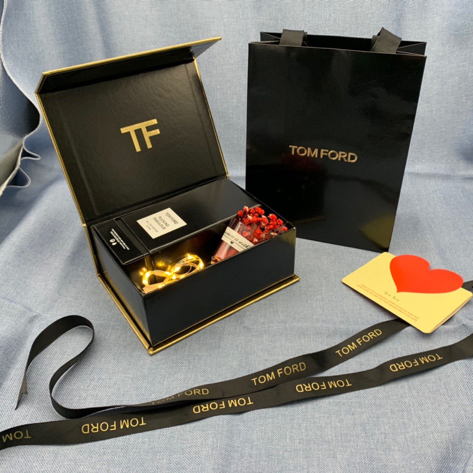 T10 TOM FORD/TF Counter Tf Paper Bag Gift Box Tf Packing Box Packing ...