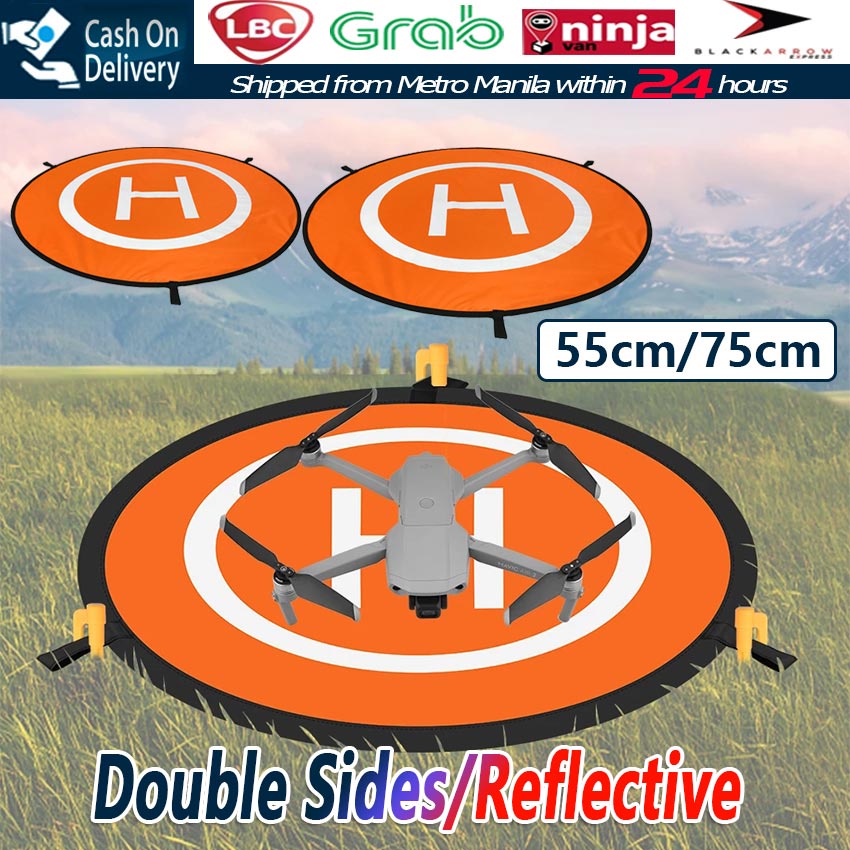 【Fast Delivery】Universal 55/75cm Landing Pad FPV Drone Parking Apron ...