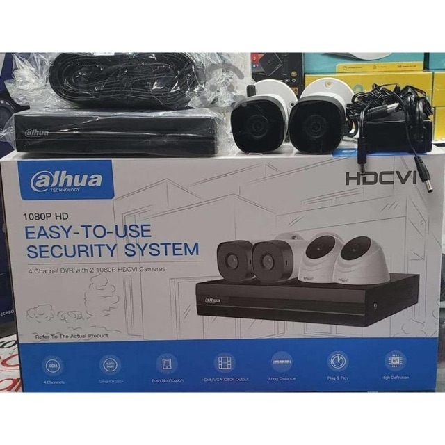 Dahua DH-KIT1B04 | 2MP 4 Channel Kit | Shopee Philippines