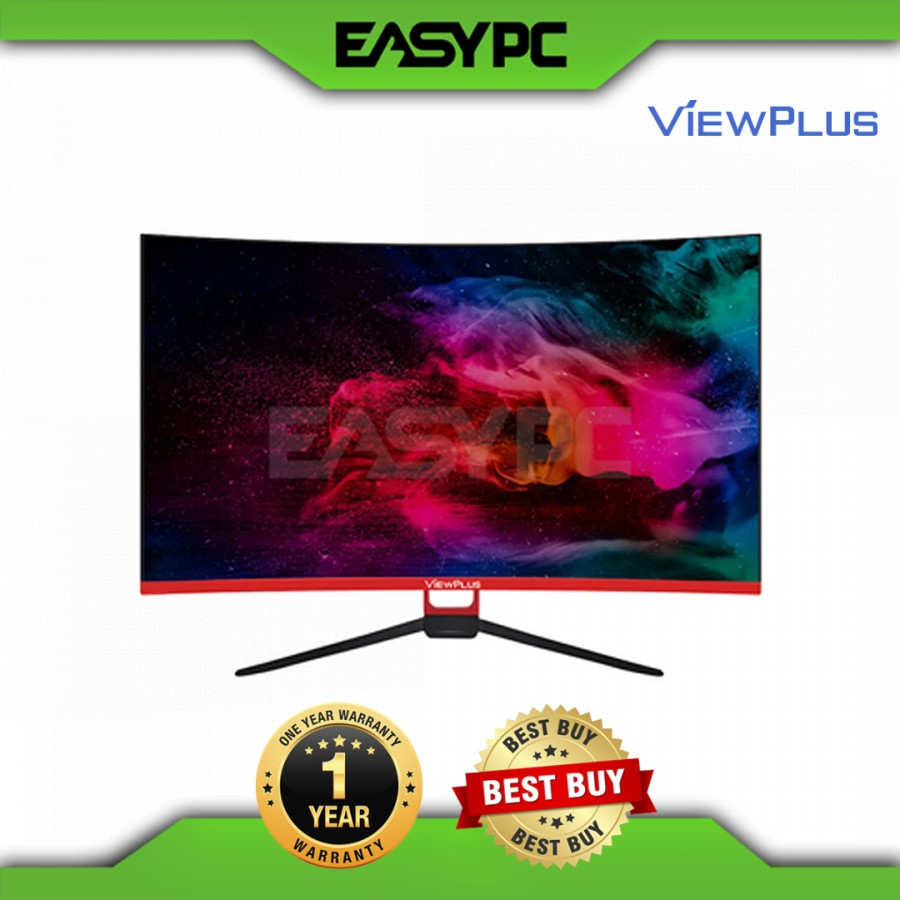 ViewPlus MS-27C 27 Inches 75Hz VA Curved Gaming Monitor, Affordable ...