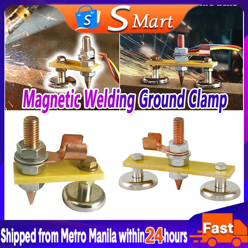 【Soyamart】1PC Magnetic Welding Grounding Device Magnetic Welding 200A ...