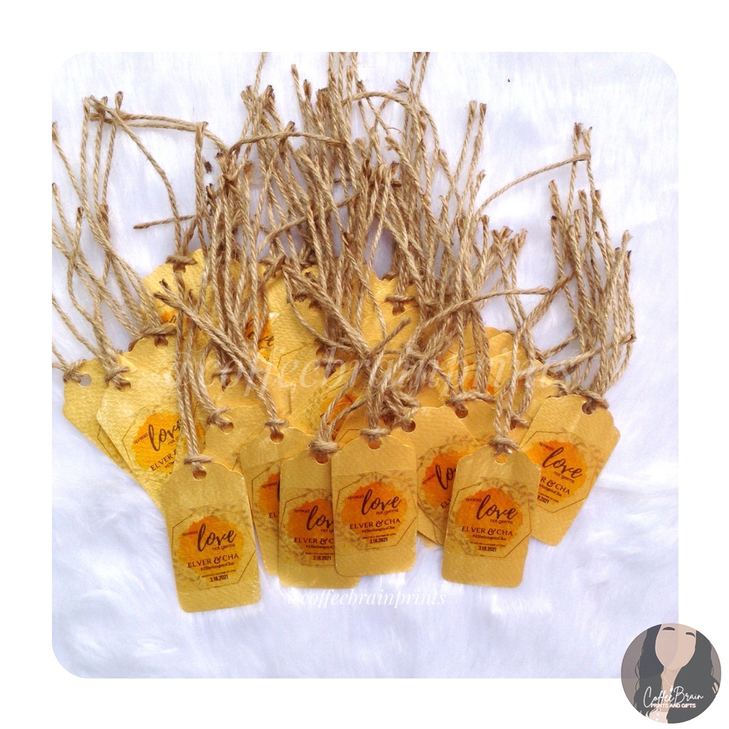 Customized Bookmarks & Hangtags | Shopee Philippines